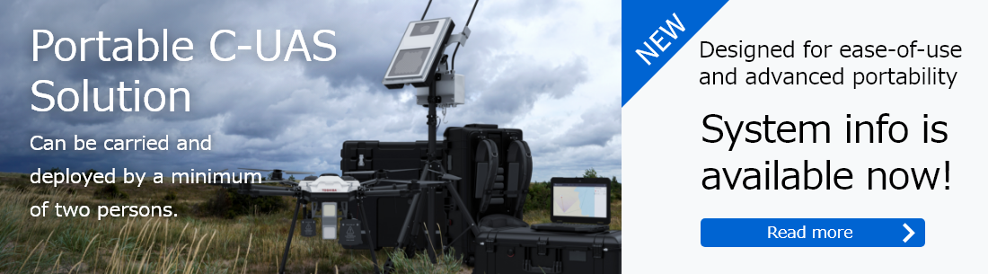 C-UAS Solution | Defense & Electronic Systems | Toshiba Infrastructure ...