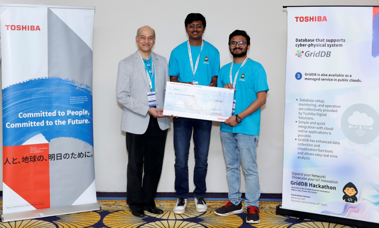 Toshiba Announces Winners of GridDB Cloud IoT Hackathon, Highlighting ...
